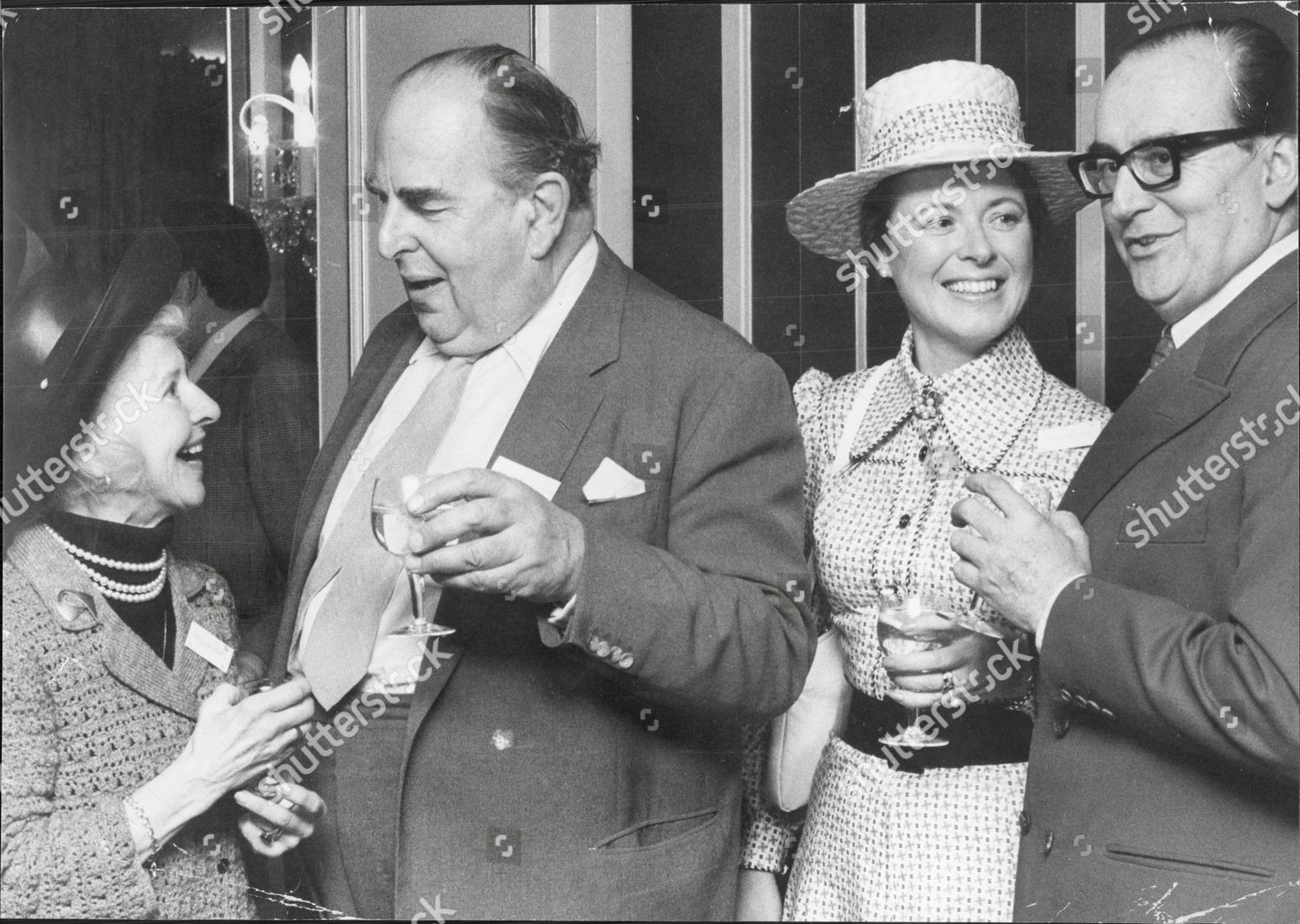 Actor Robert Morley 2nd Left Molly Editorial Stock Photo - Stock Image ...