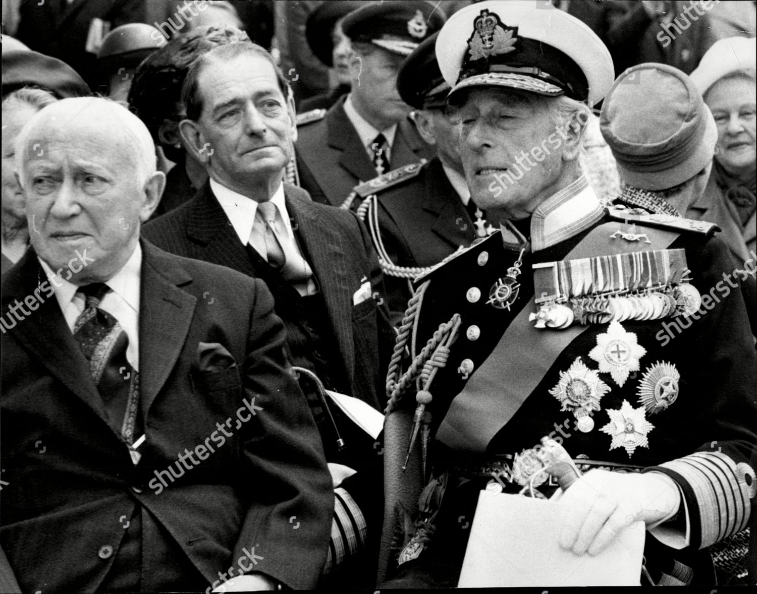 Lord Mountbatten Died 879 Lord Shinwell Editorial Stock Photo - Stock ...