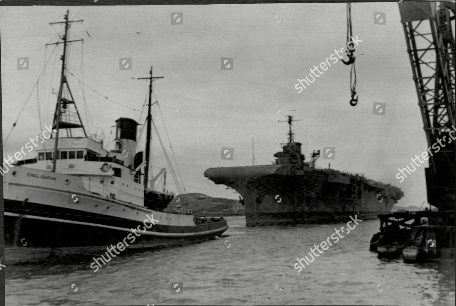 Hms Formidable Illustrious Class Aircraft Carrier Editorial Stock Photo ...