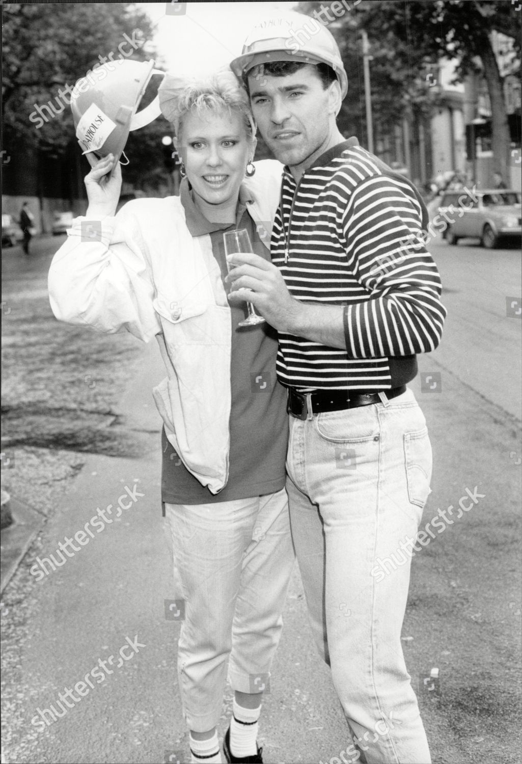 Singer Hazel Oconnor Actor David Easter Editorial Stock Photo - Stock ...
