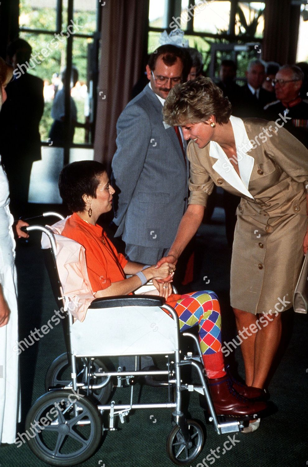 Princess Diana Visiting Trinity Hospice Editorial Stock Photo - Stock ...