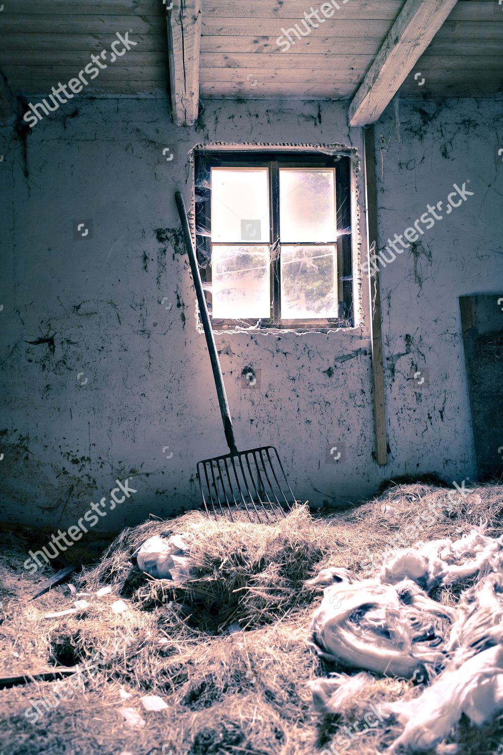 OLD DILAPIDATED BUILDING INTERIOR VIEW Editorial Stock Photo - Stock ...