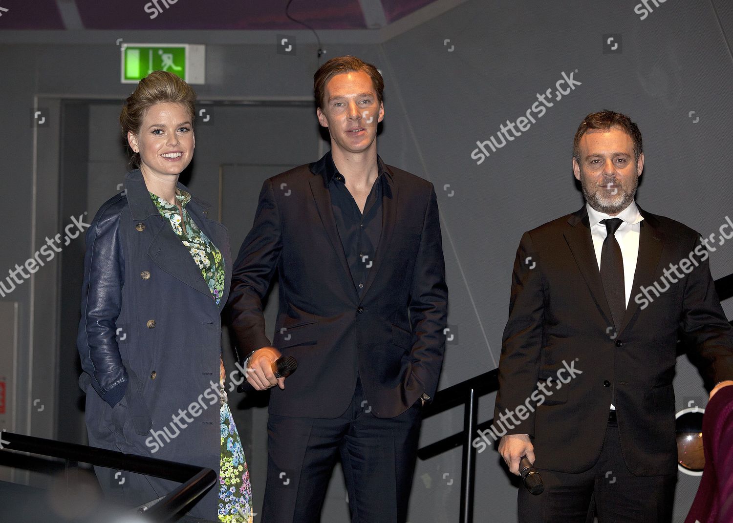 Alice Eve Benedict Cumberbatch Bryan Burk Editorial Stock Photo - Stock ...