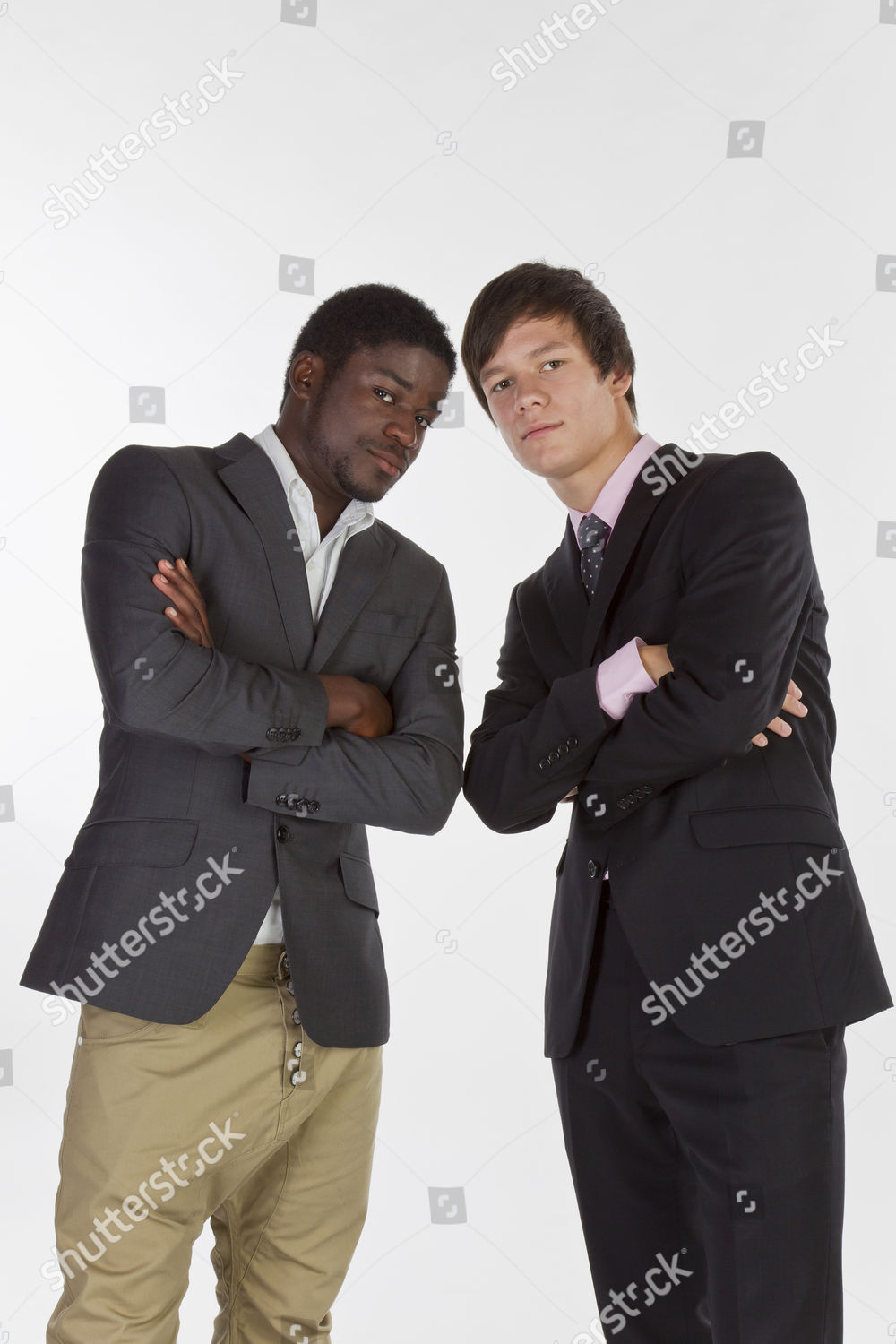 Model Released Two Young Men Different Editorial Stock Photo - Stock ...