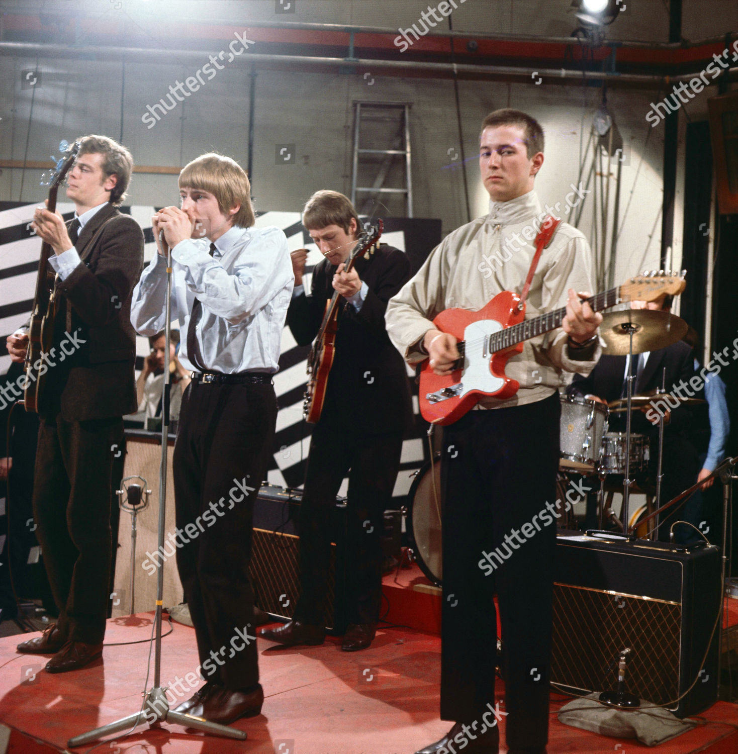 Yardbirds Featuring Eric Clapton On Guitar Editorial Stock Photo ...