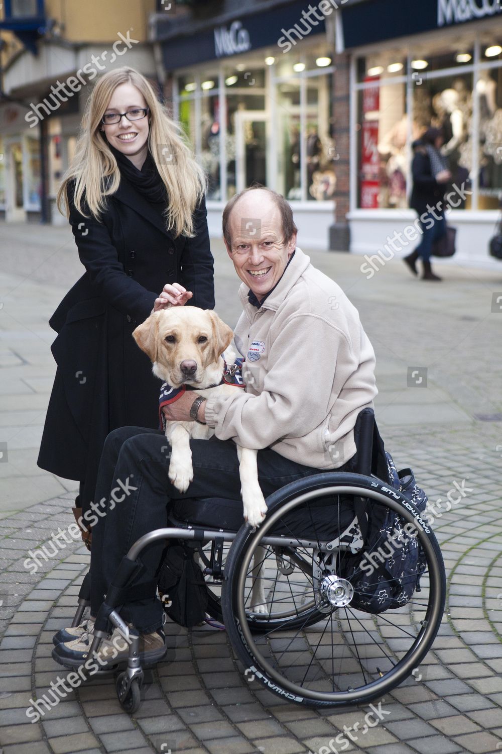 Jenny Stocks Meets Allen Parton Ej Editorial Stock Photo - Stock Image ...