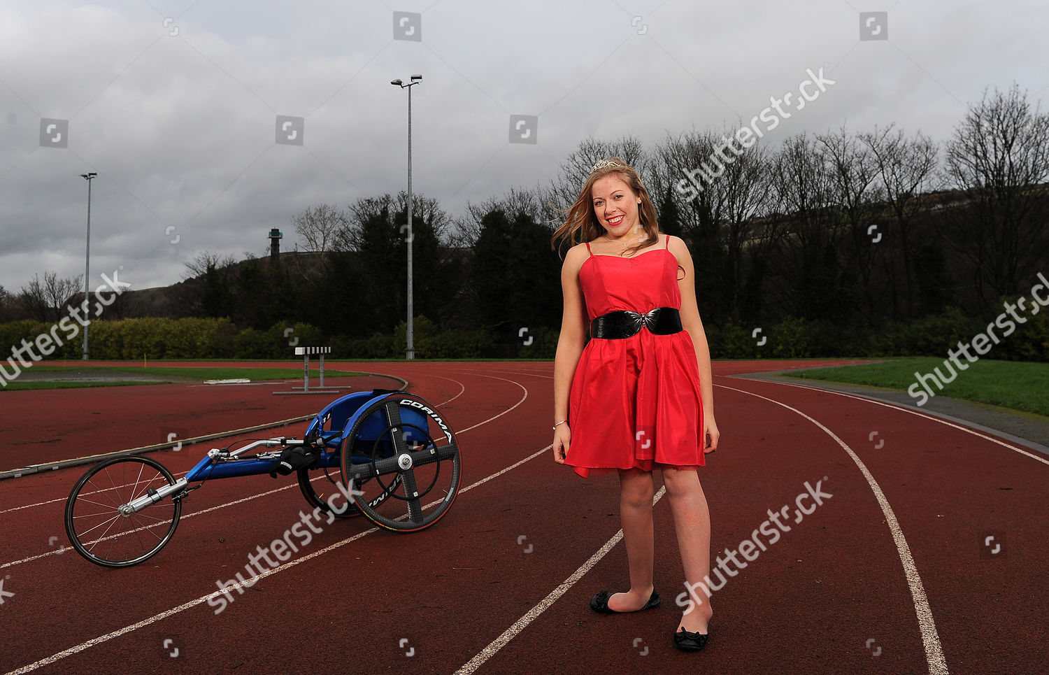Hannah Cockroft On Track Evening Dress Editorial Stock Photo - Stock ...