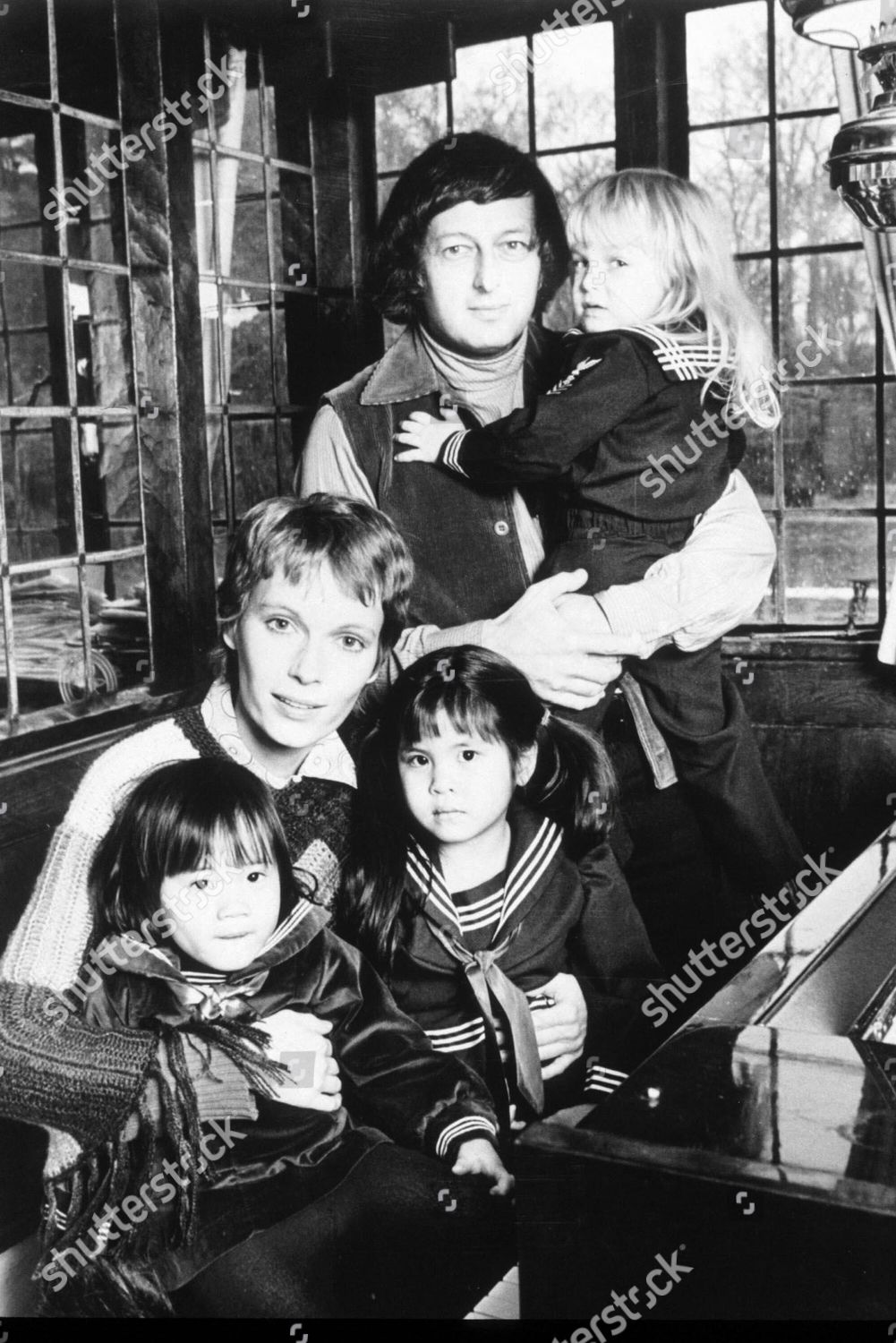 Mia Farrow Andre Previn Family 1992 Editorial Stock Photo - Stock Image ...