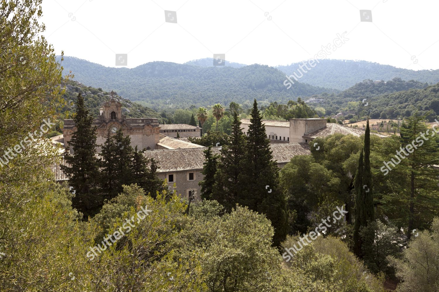 Santuari De Lluc Monastery Majorca Spain Editorial Stock Photo - Stock ...