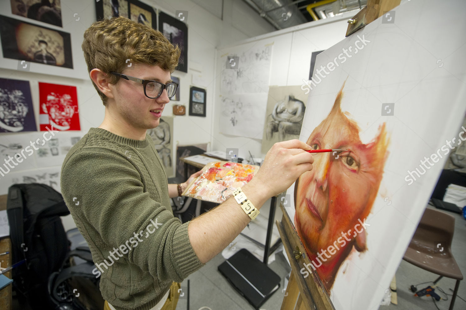 Art Class Student Editorial Stock Photo - Stock Image | Shutterstock