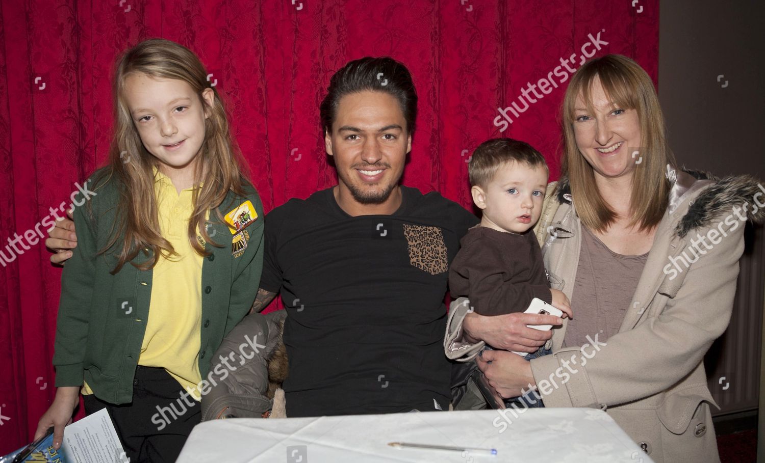 Mario Falcone Zoe Pusey Daughter Phoebe Editorial Stock Photo - Stock ...