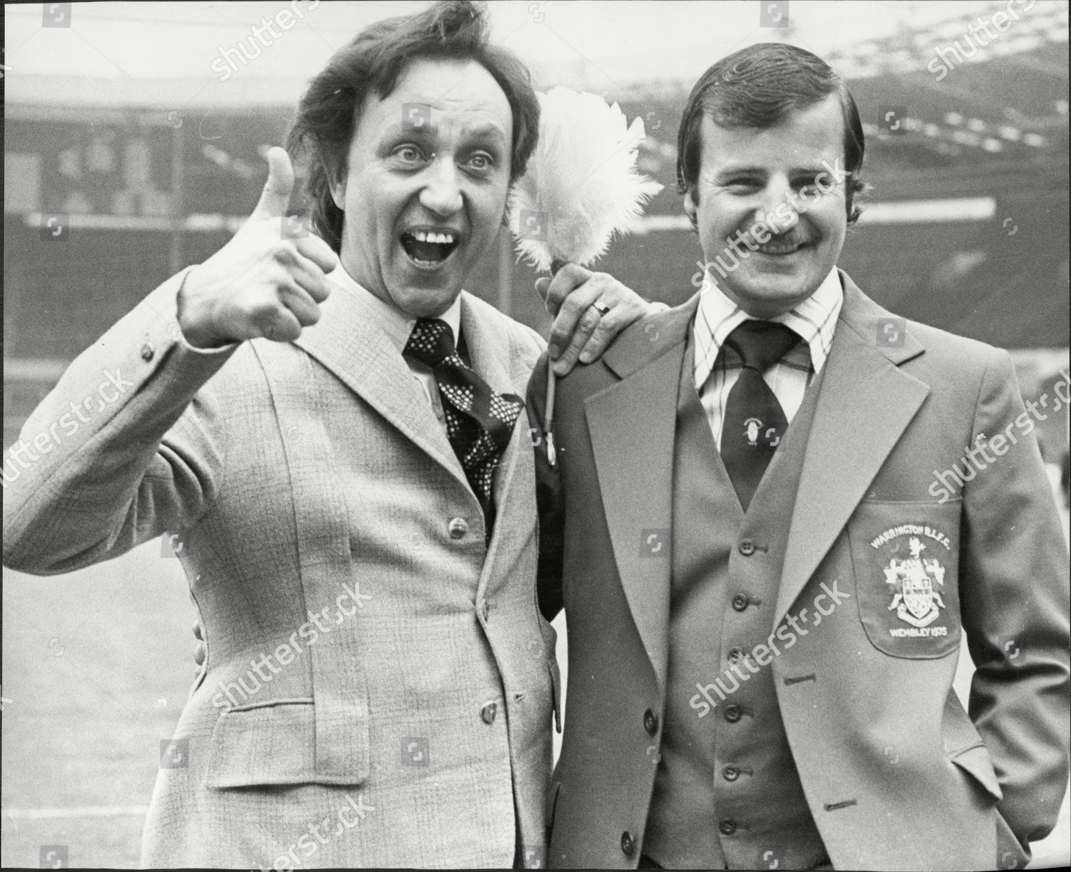 Ken Dodd Gives Thumbs Warrington Coach Editorial Stock Photo - Stock ...