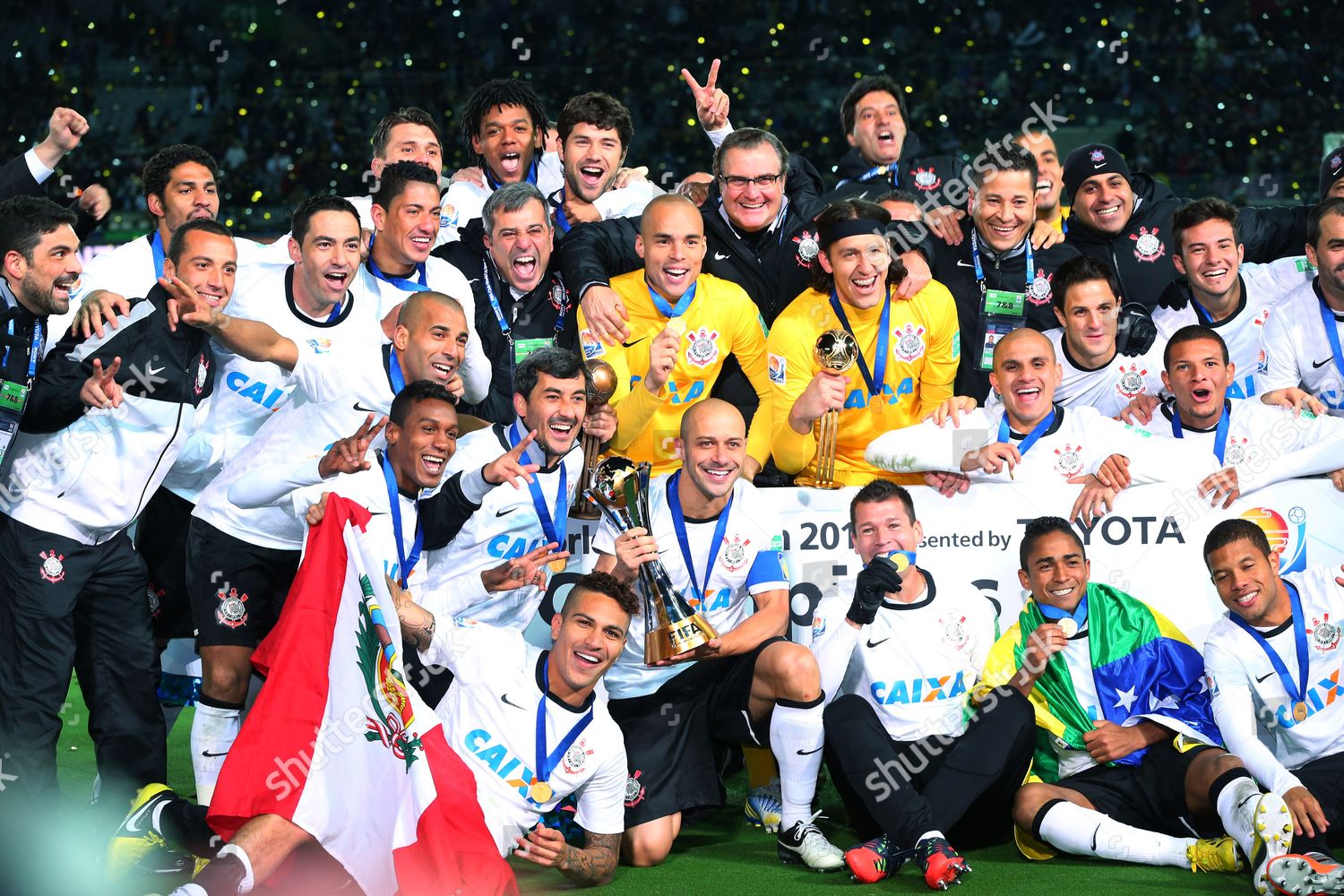 Corinthians Team Celebrate Editorial Stock Photo - Stock Image ...
