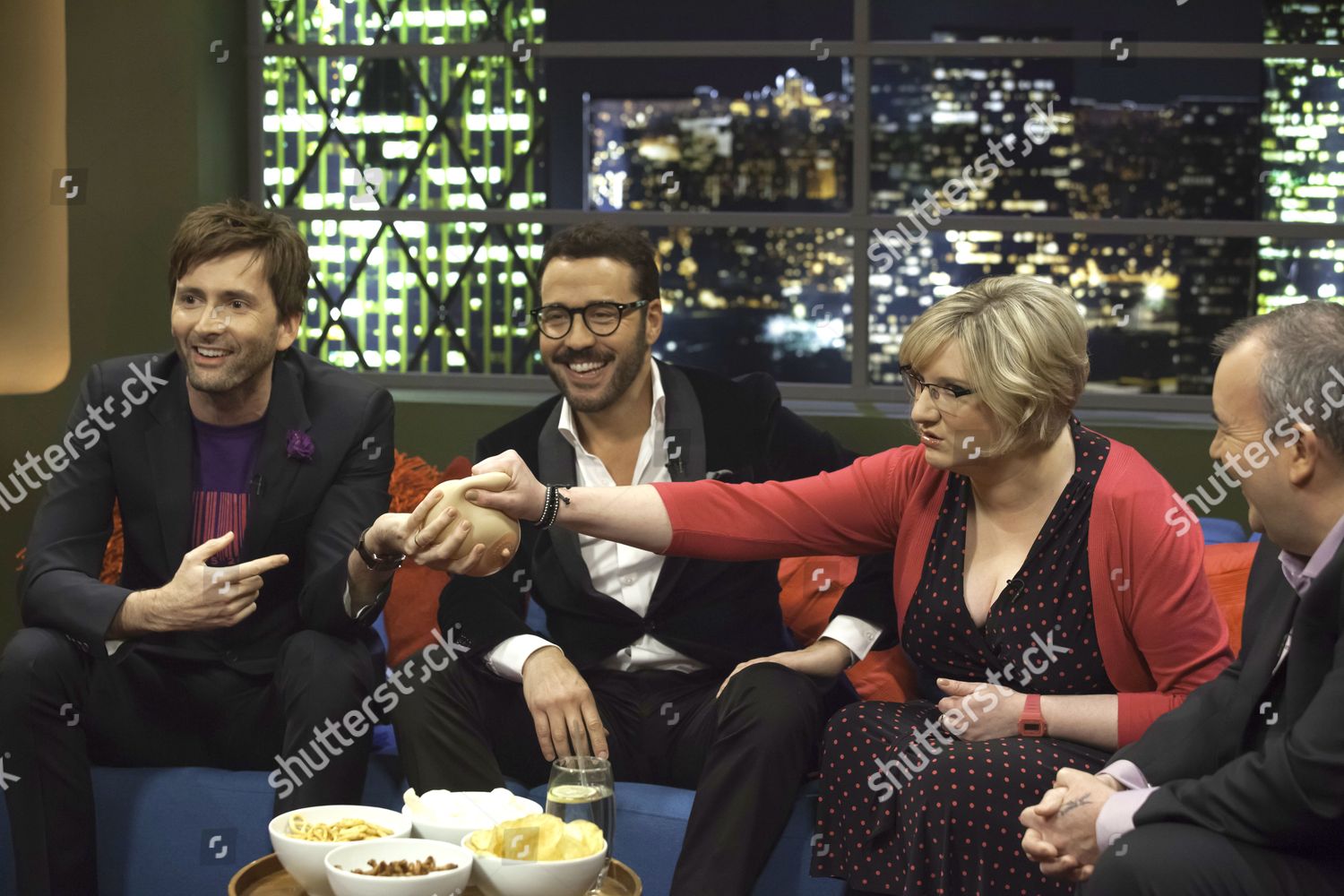 David Tennant Jeremy Piven Sarah Millican Editorial Stock Photo - Stock ...