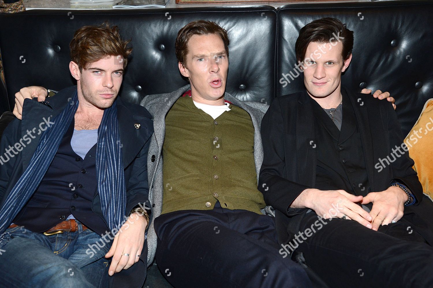 Luke Treadaway Benedict Cumberbatch Matt Smith Editorial Stock Photo ...