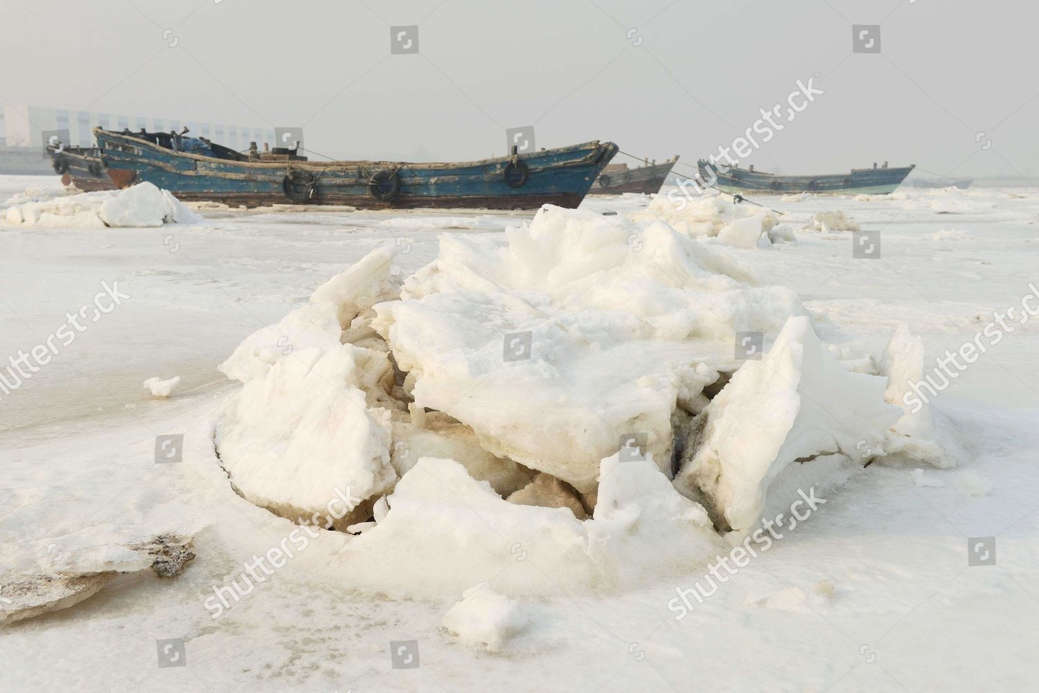 Water Frozen Over Which Nearly 1 Editorial Stock Photo - Stock Image ...