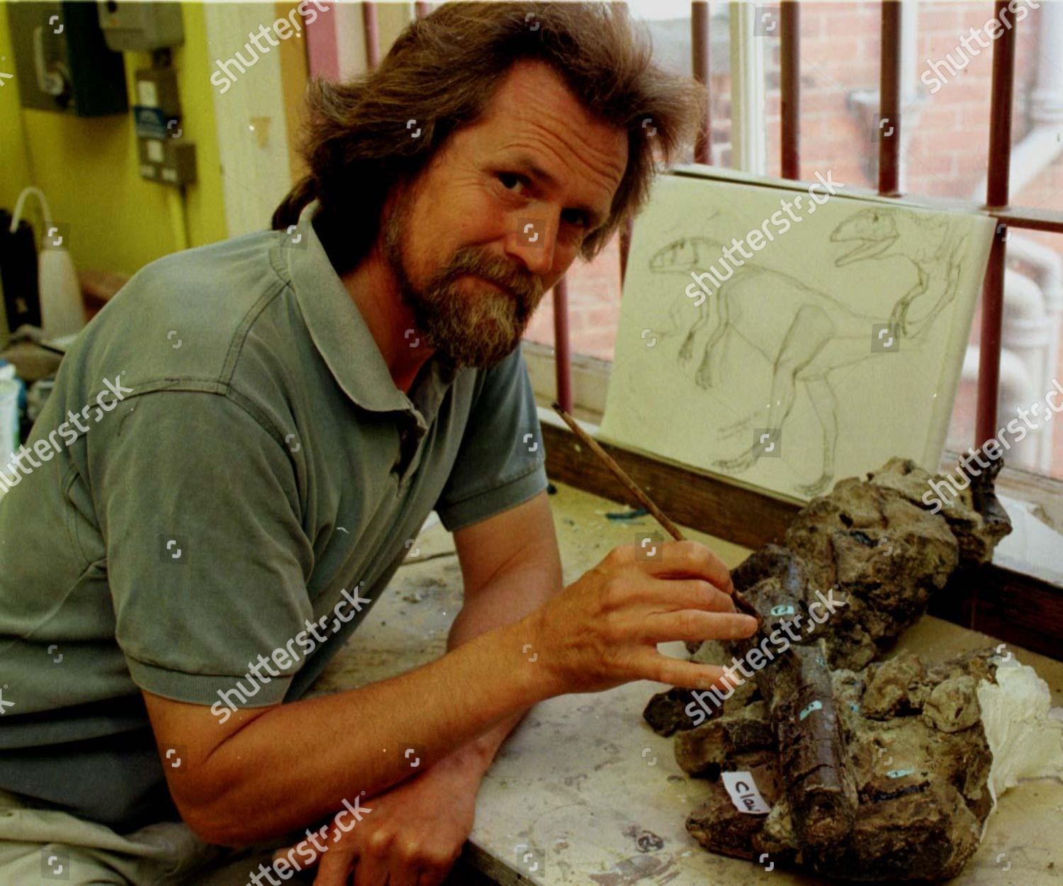Scientist Steve Hutt Who Curator Isle Editorial Stock Photo - Stock ...