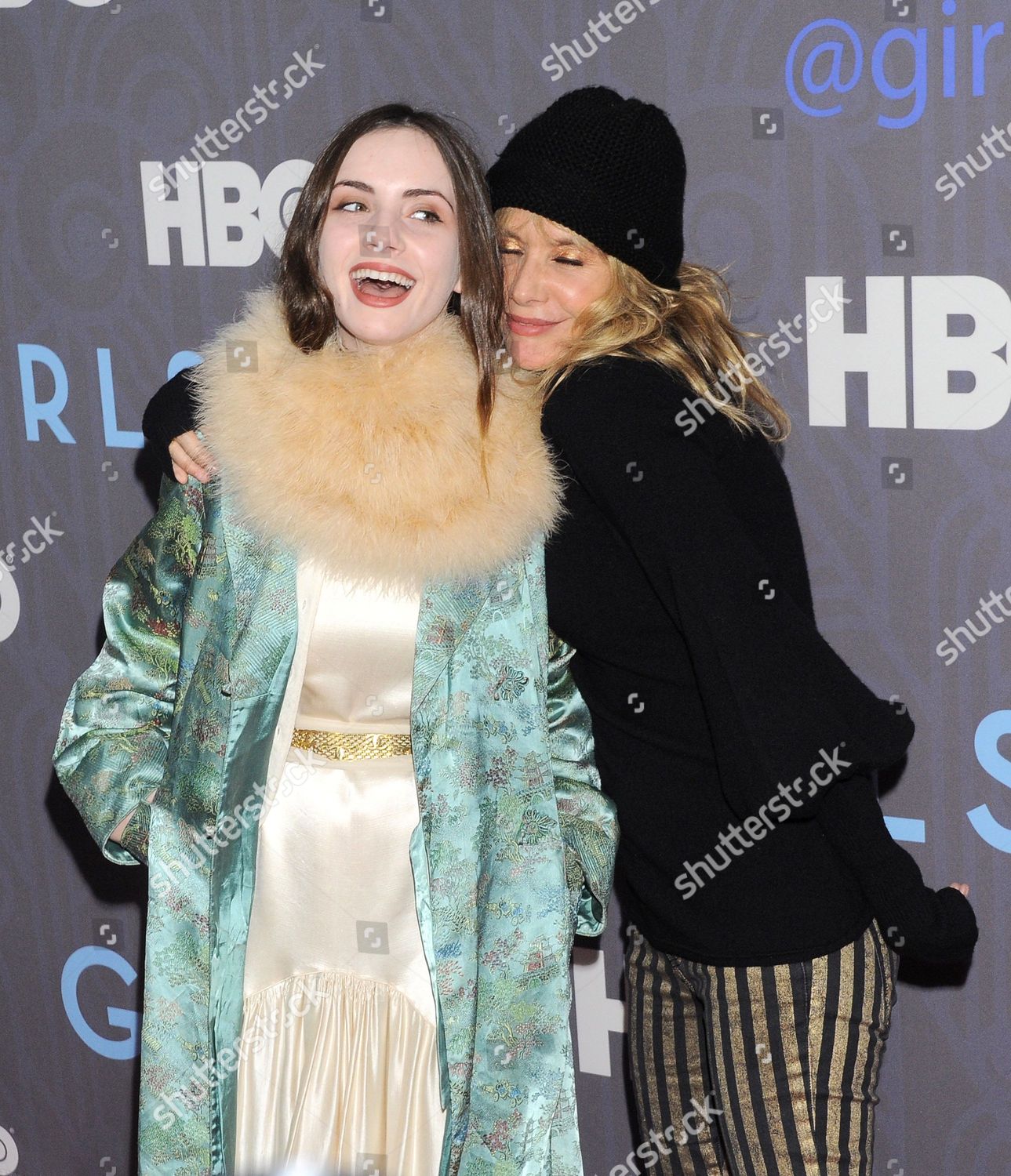 Zoe Blue Sidel Rosanna Arquette Editorial Stock Photo - Stock Image ...