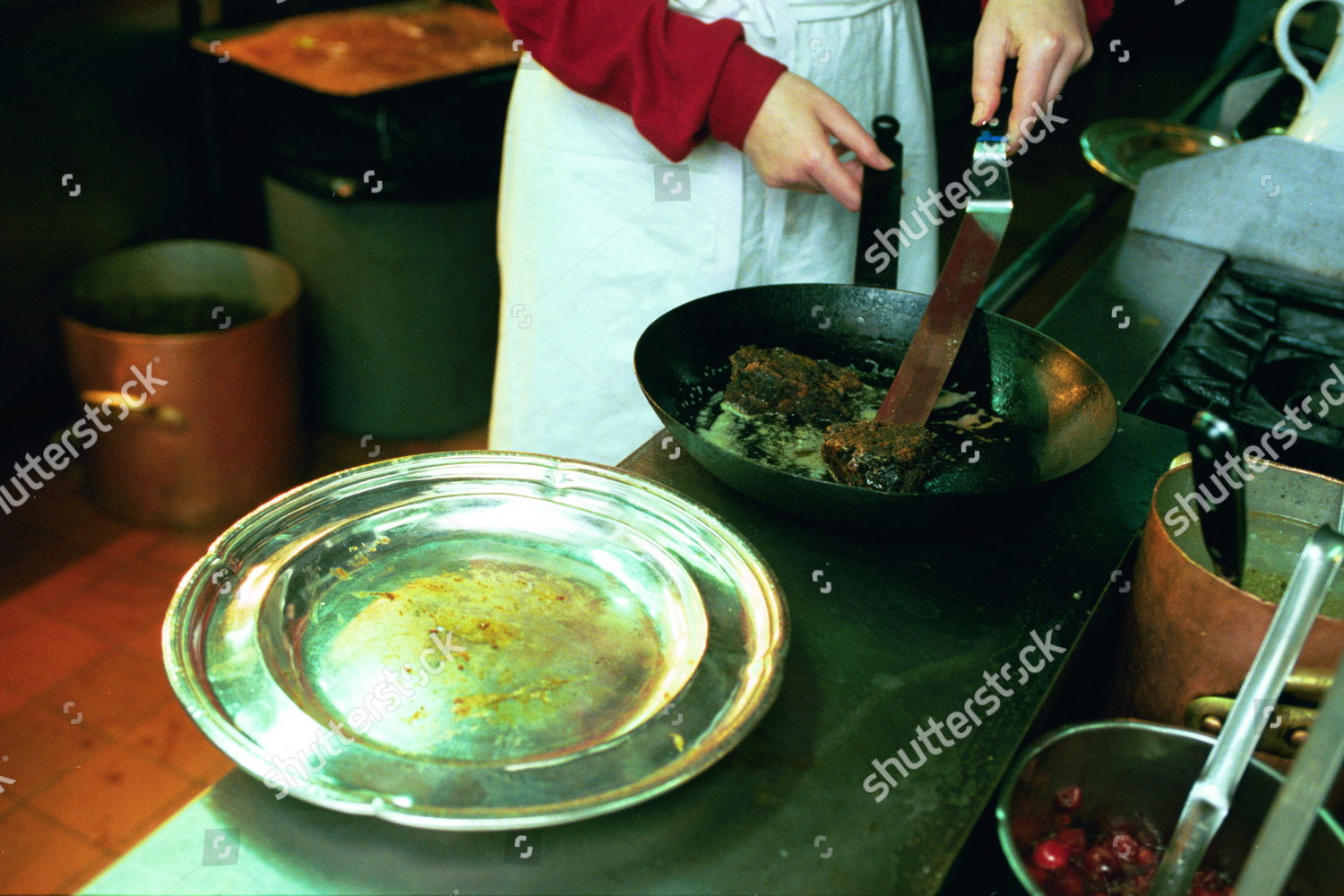 Journalist Sam Taylor Chef Langans Brasserie Editorial Stock Photo ...