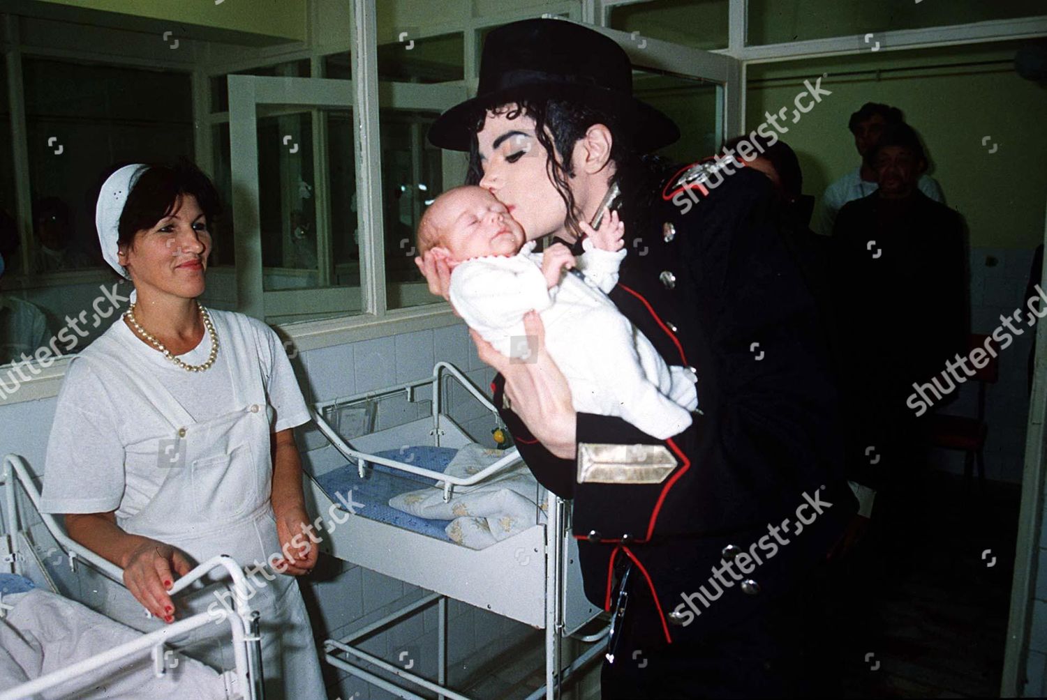 Michael Jackson Kissing Baby Editorial Stock Photo - Stock Image ...