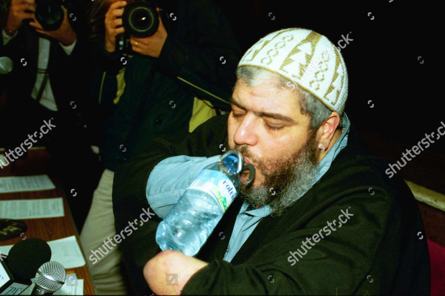 Sheikh Abu Hamza Hooked Hand Held Editorial Stock Photo - Stock Image ...