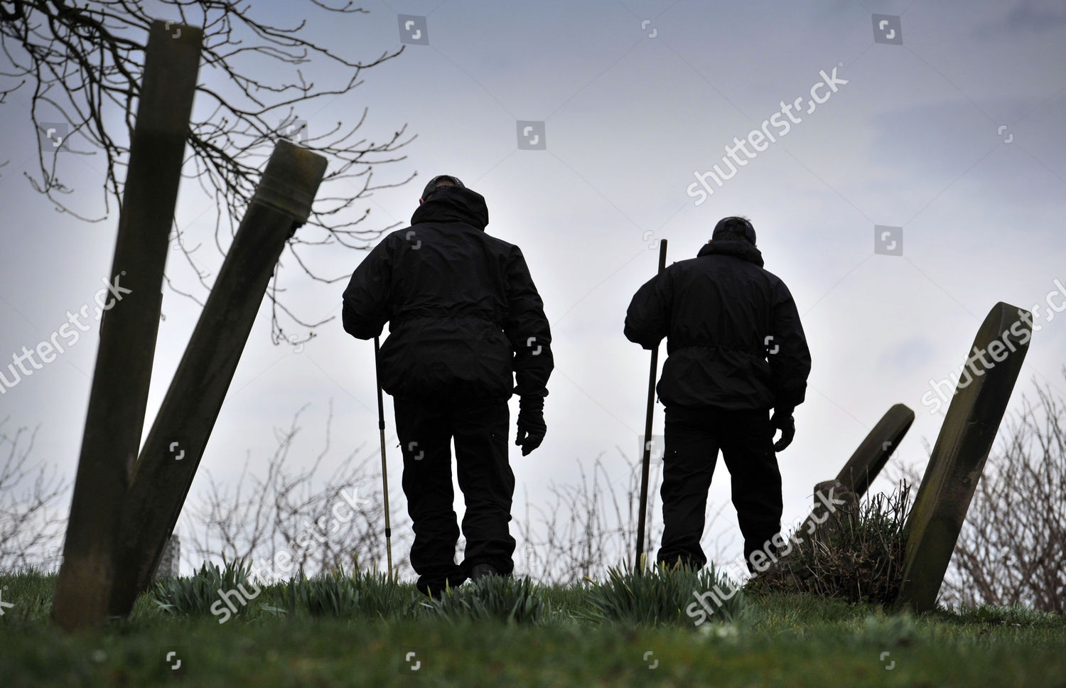 Postmistress Diana Garbutt Murder Police Search Editorial Stock Photo ...
