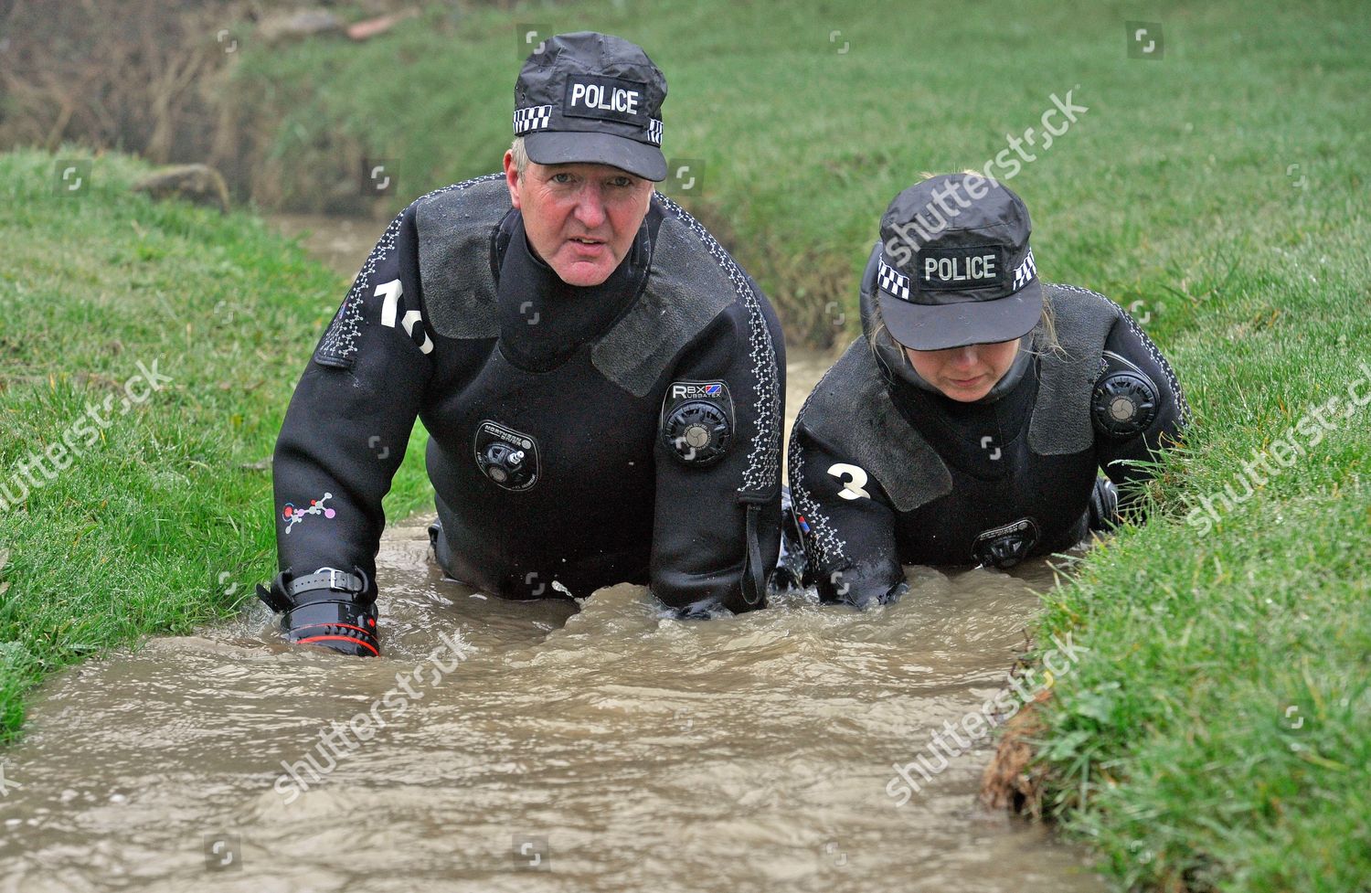 Postmistress Diana Garbutt Murder Police West Editorial Stock Photo ...
