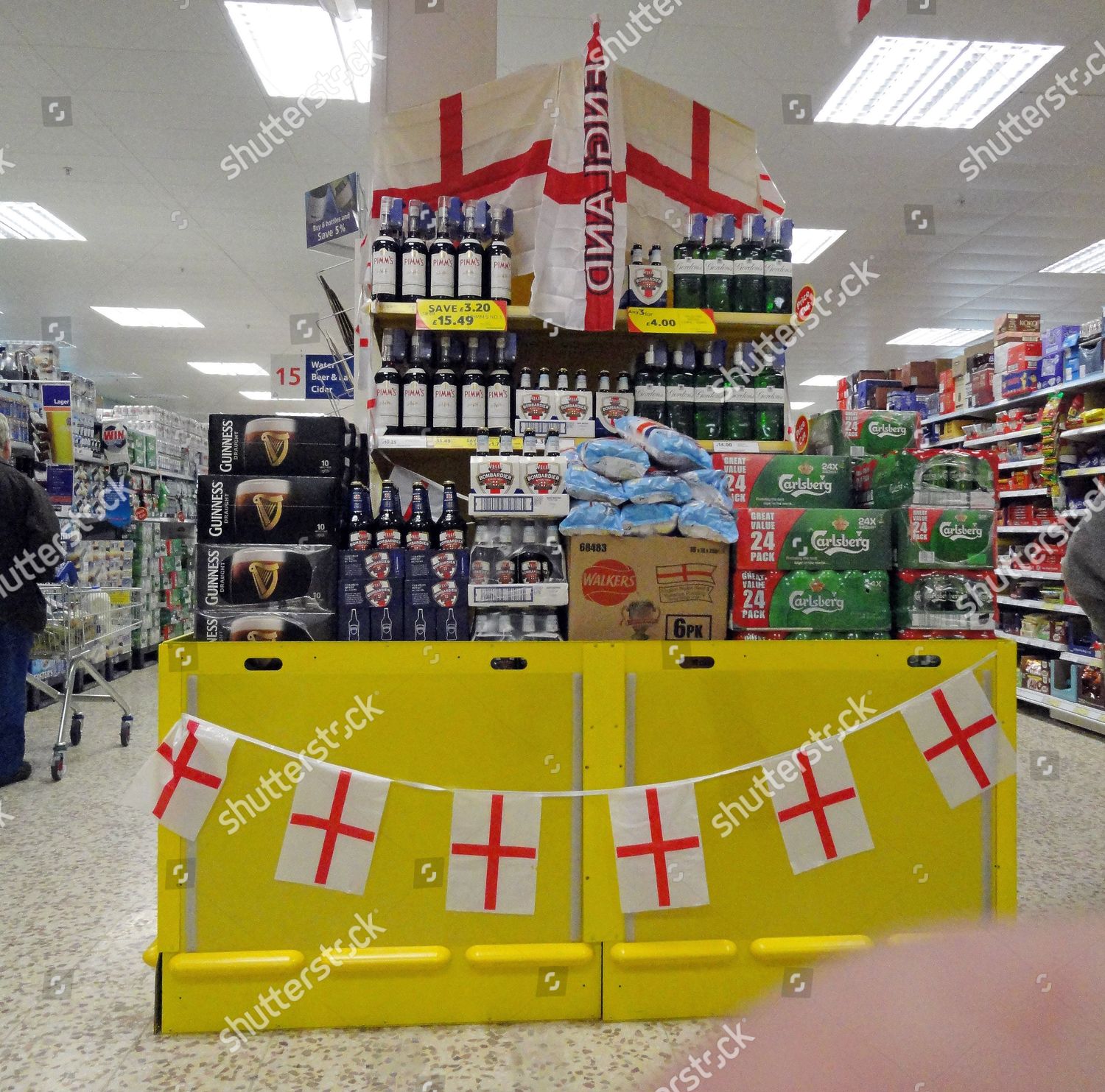 World Cup Display Alcohol Lagers Beers Editorial Stock Photo - Stock ...