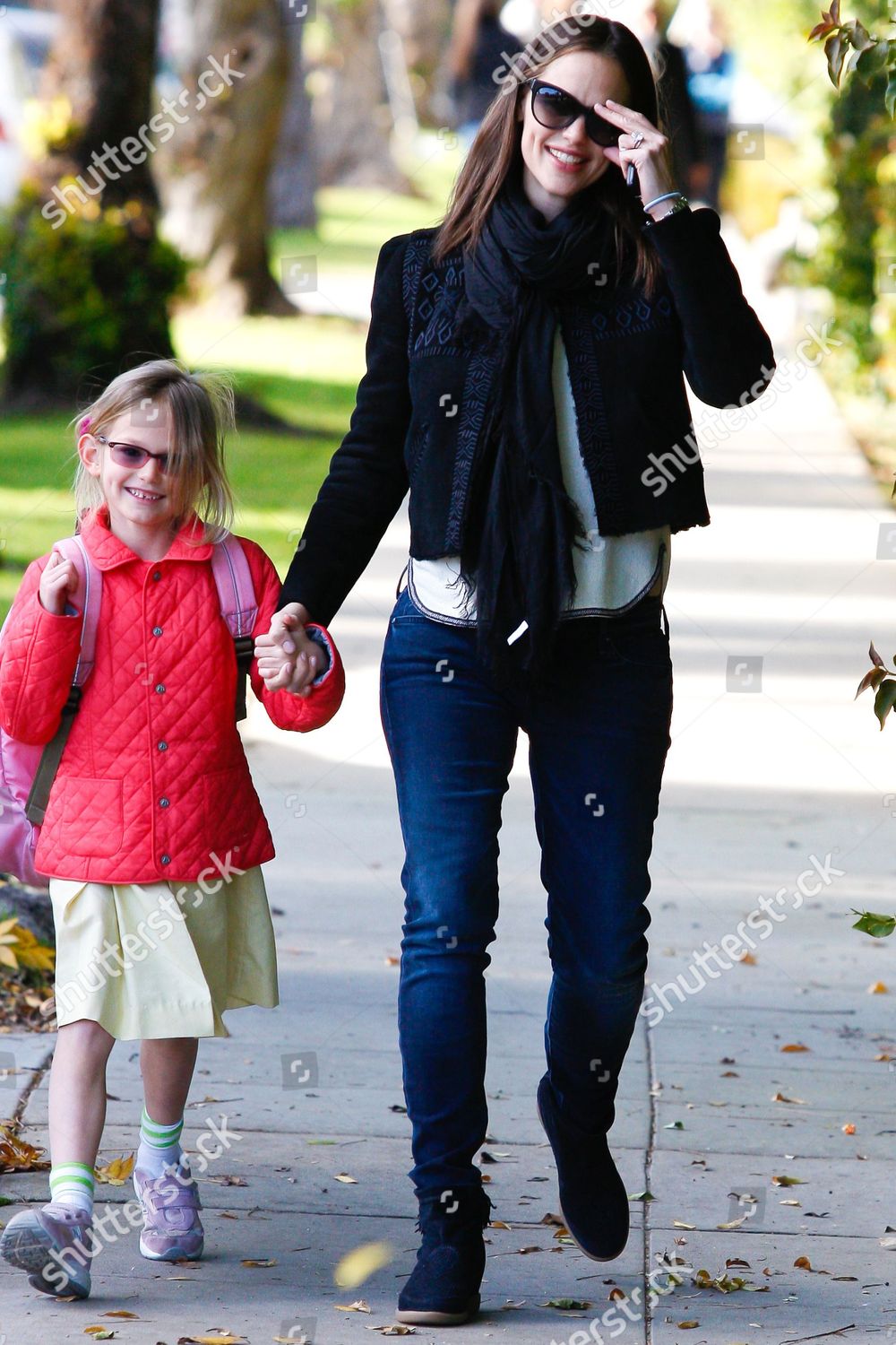 Jennifer Garner Daughter Violet Affleck Editorial Stock Photo - Stock ...
