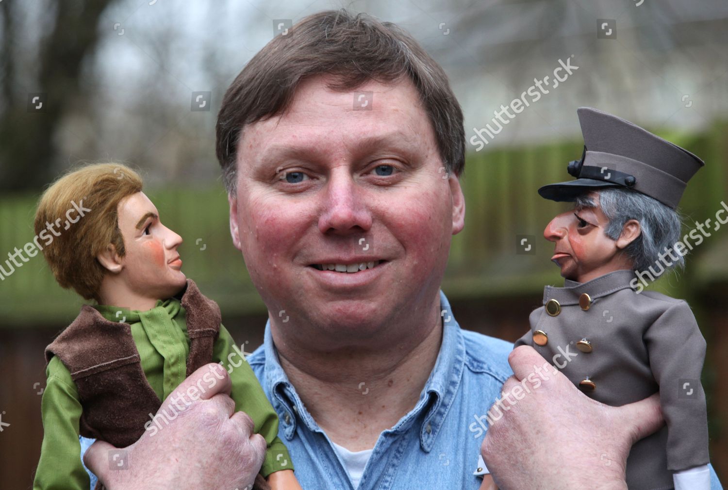 Duncan Willis Some Puppets He Has Editorial Stock Photo - Stock Image ...