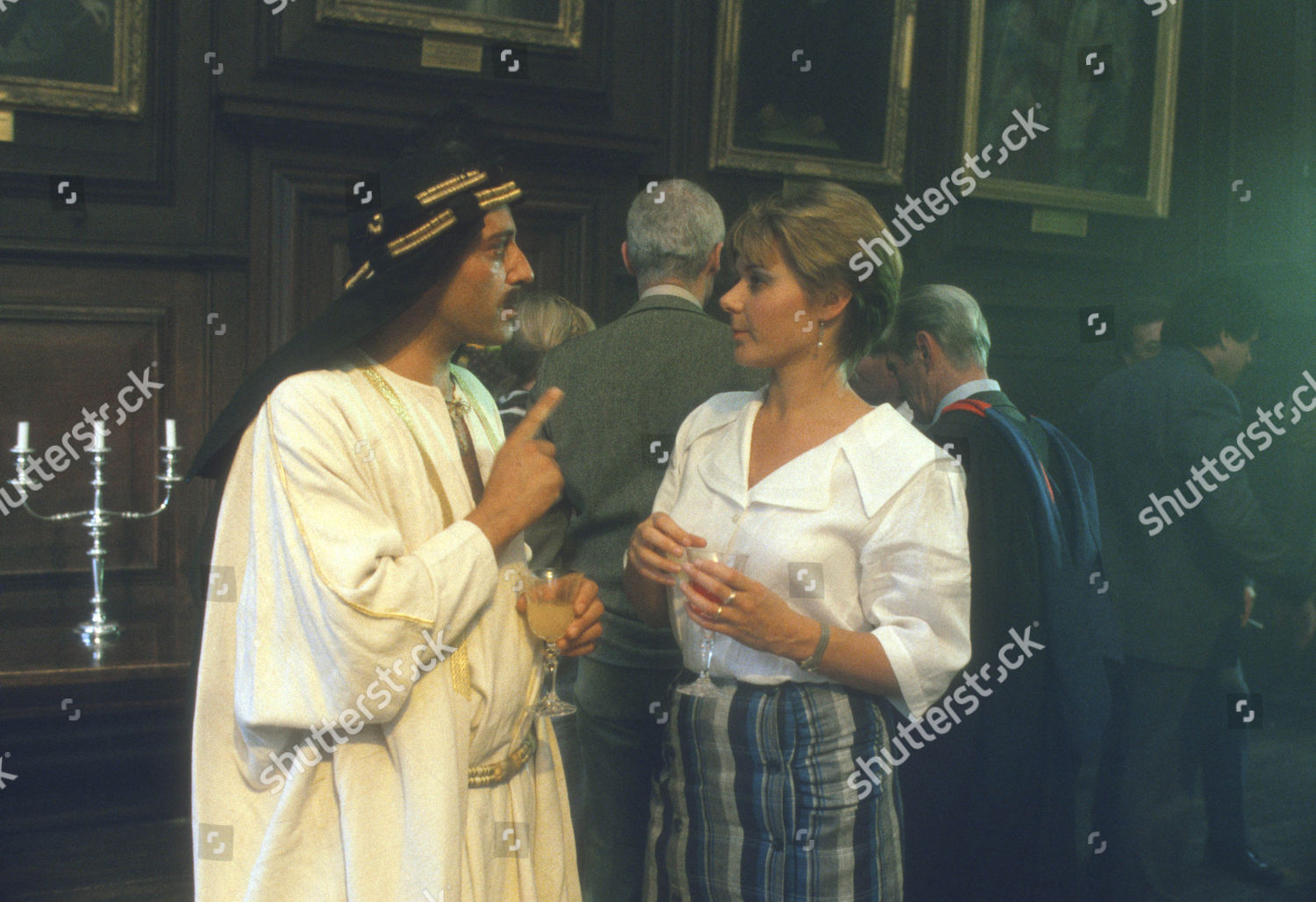 Saul Reichlin Sheik Aljamara Barbara Flynn Editorial Stock Photo ...