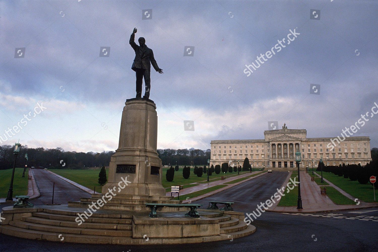 Statue Lord Edward Carson Stormont Belfast Editorial Stock Photo ...