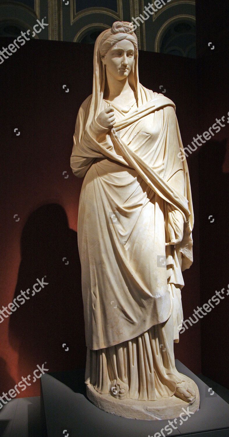 Statue Sabina Wife Roman Emperor Hadrian Editorial Stock Photo - Stock ...