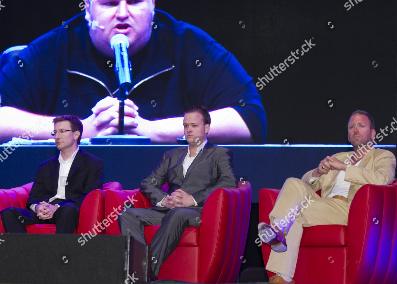 Mathias Ortmann Left Bram Van Der Editorial Stock Photo - Stock Image ...