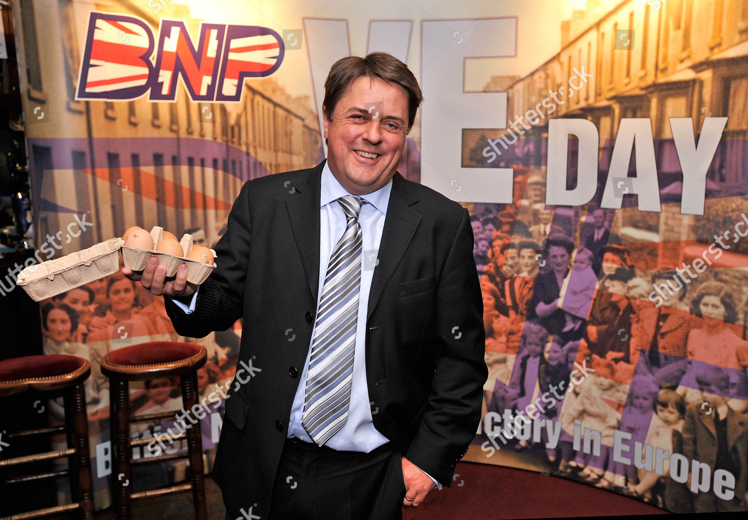 Bnp Party Leader Nick Griffin Gives Editorial Stock Photo - Stock Image ...