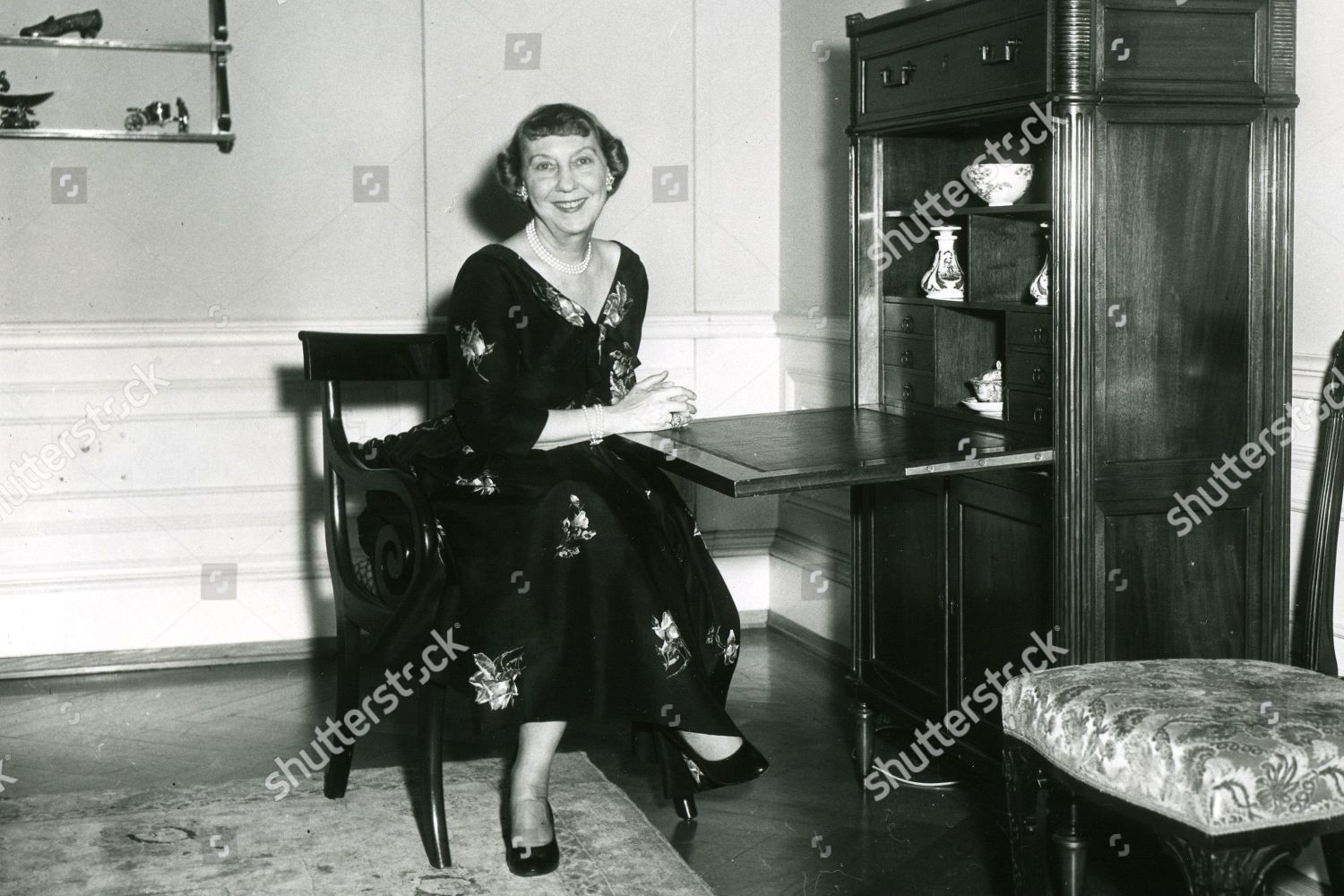 First Lady Mamie Eisenhower Wife President Editorial Stock Photo ...