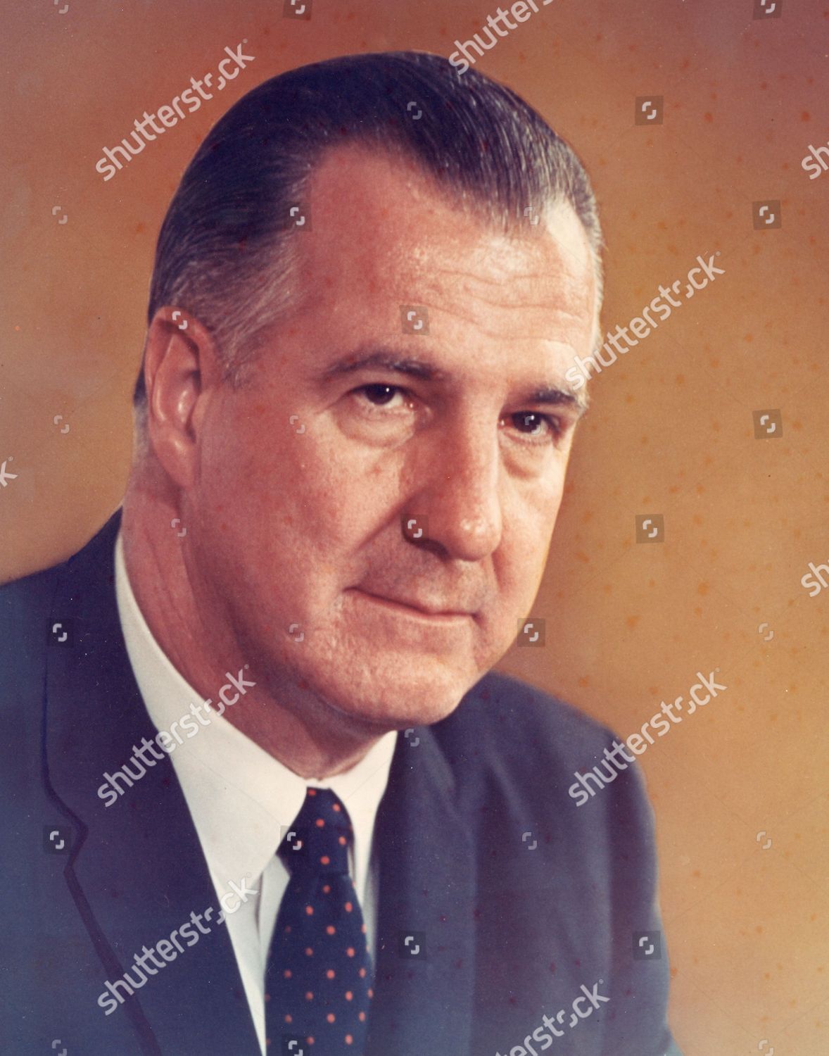 1969 Vicepresident Spiro Agnew Editorial Stock Photo - Stock Image ...