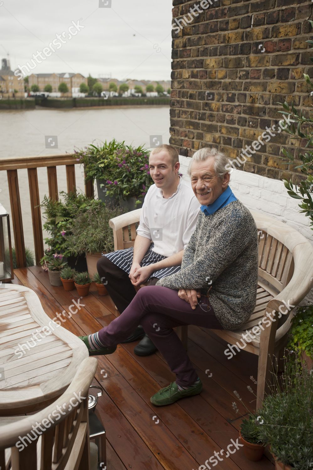 Chef Dean Anthonywest Sir Ian Mckellen Editorial Stock Photo - Stock ...