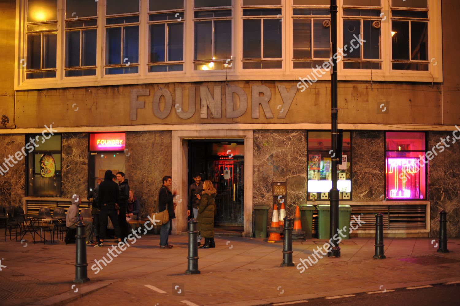 Foundry Old Street Hoxton London England Editorial Stock Photo - Stock ...
