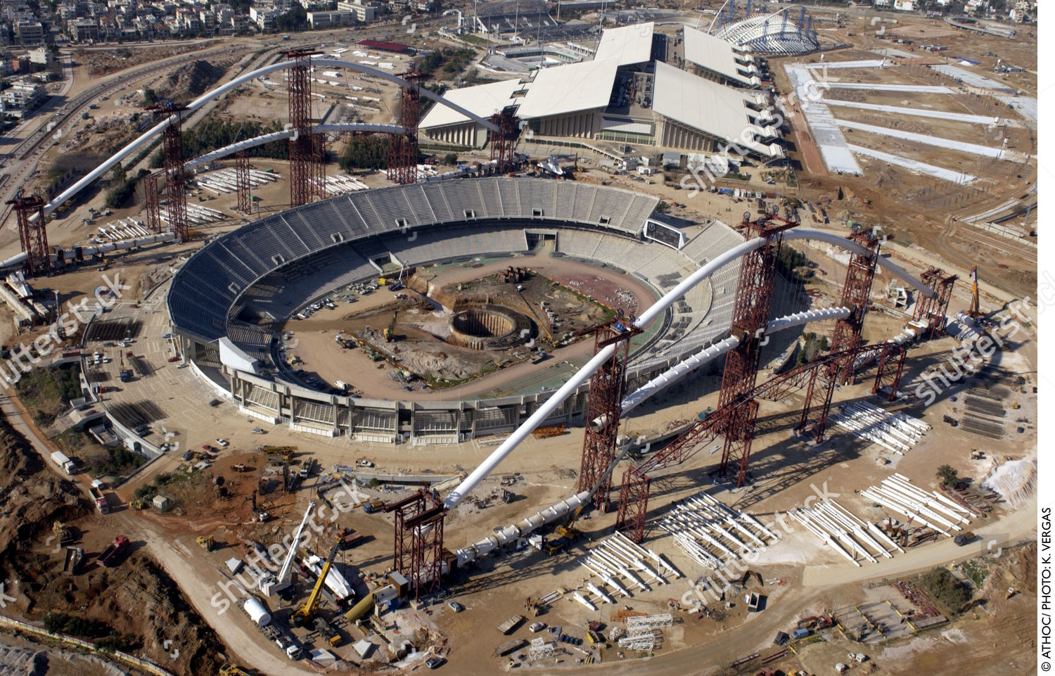 Athens Olympic Sports Complex 2004 Athens Editorial Stock Photo - Stock ...