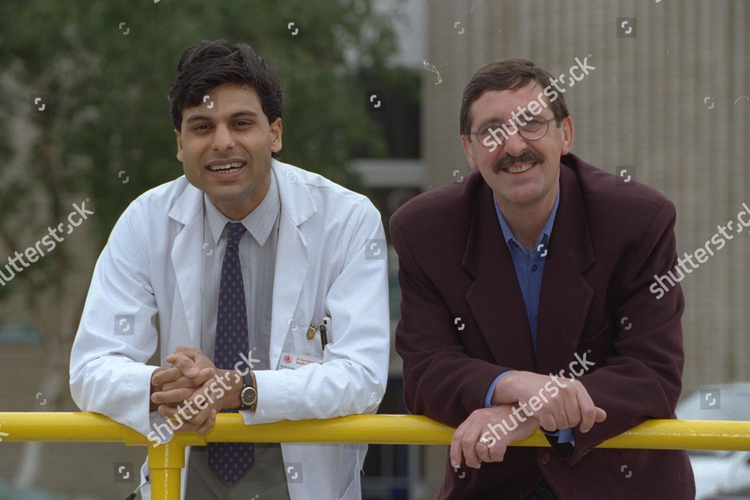 Dr Sandeep Gupta Left British Heart Editorial Stock Photo - Stock Image ...