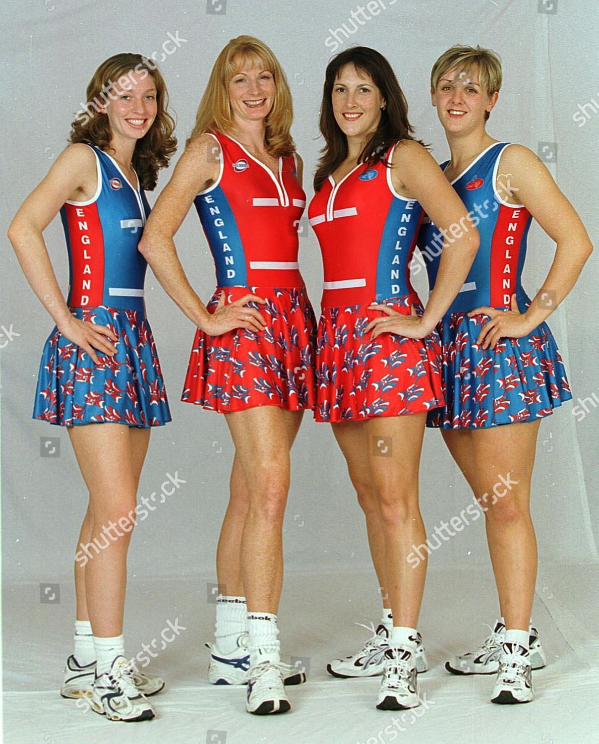 England Netball Team Their New Kit Editorial Stock Photo - Stock Image ...