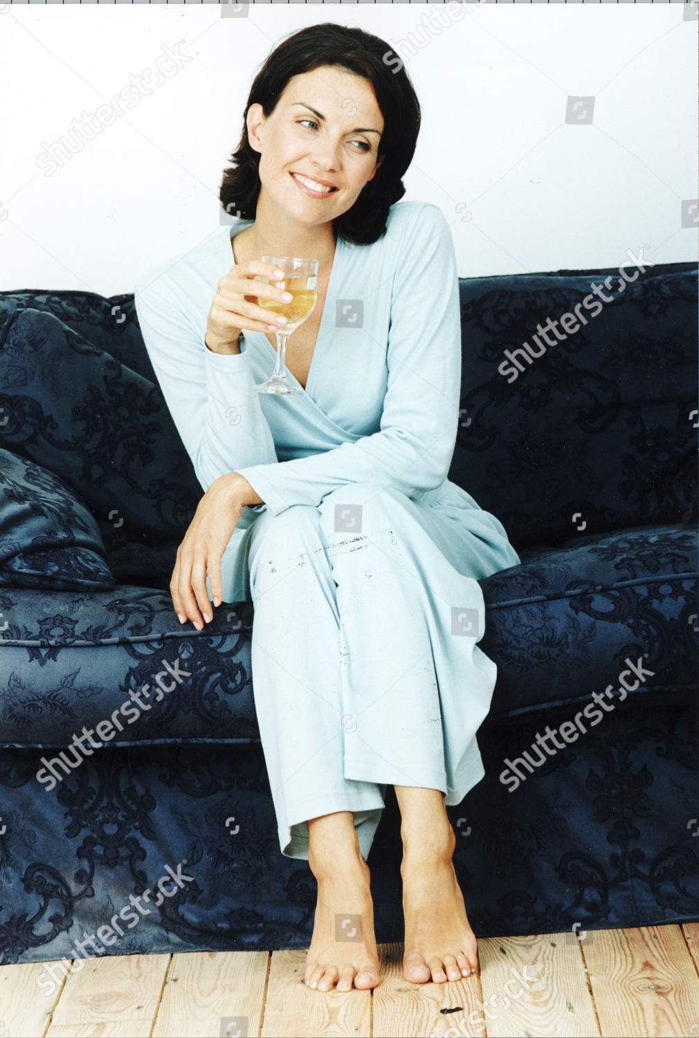 Model Cindy Robbins Wearing Clothes Knickerbox Editorial Stock Photo ...