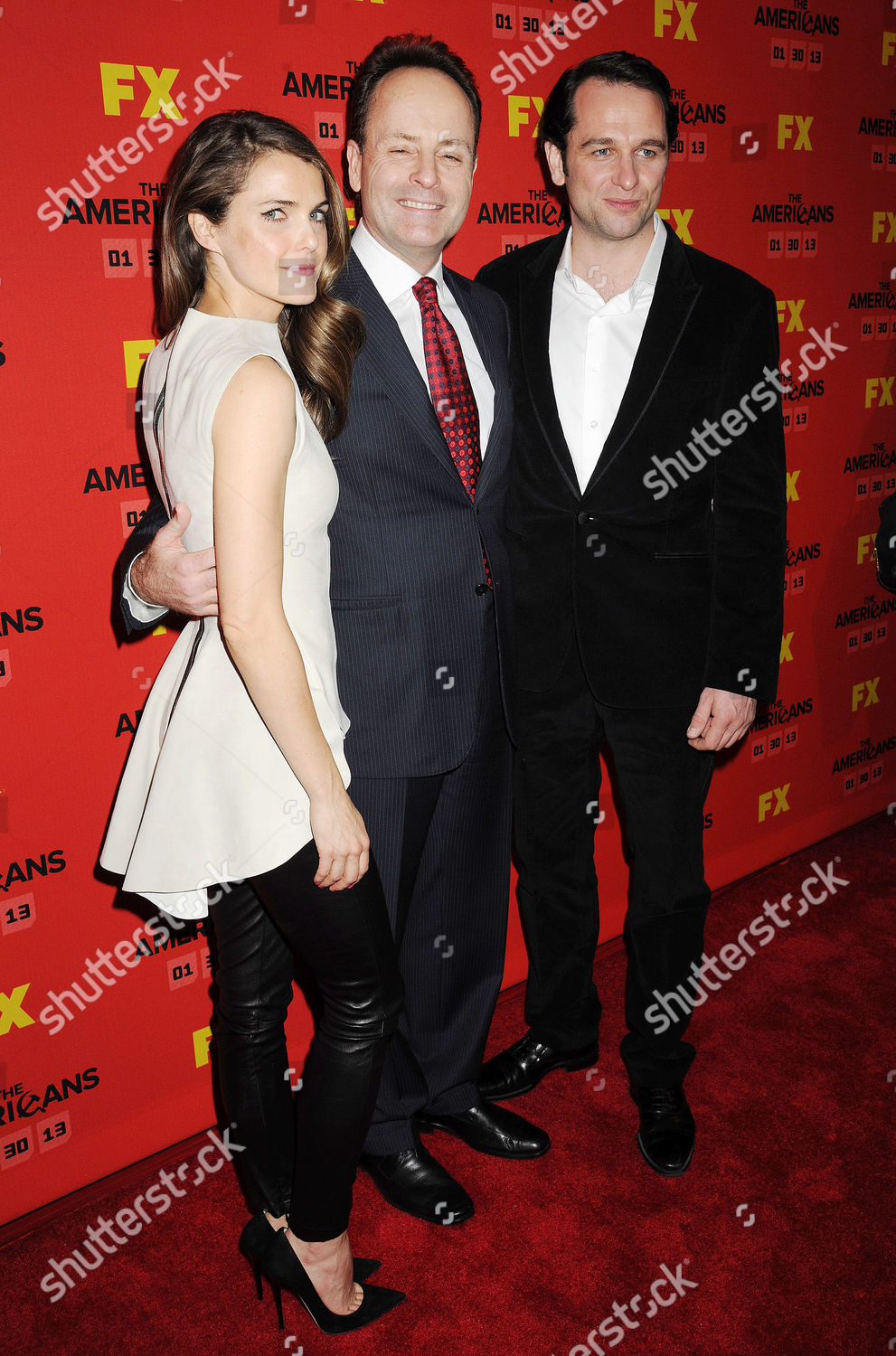 Keri Russell John Landgraf Matthew Rhys Editorial Stock Photo - Stock ...
