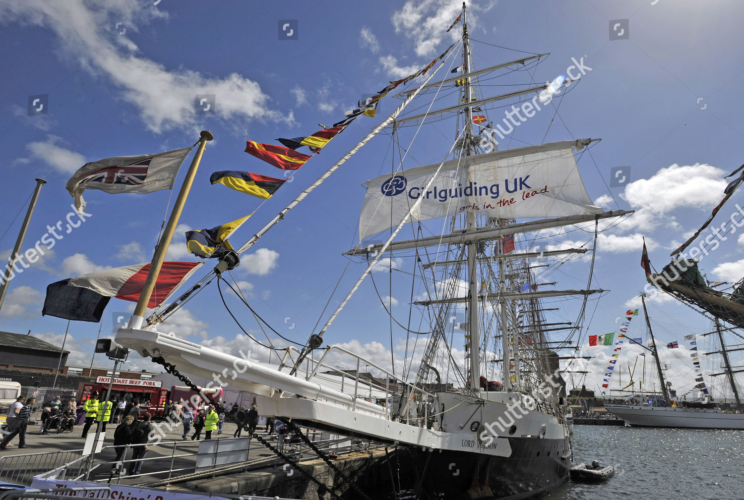 Lord Nelson Ship First History Tall Editorial Stock Photo - Stock Image ...