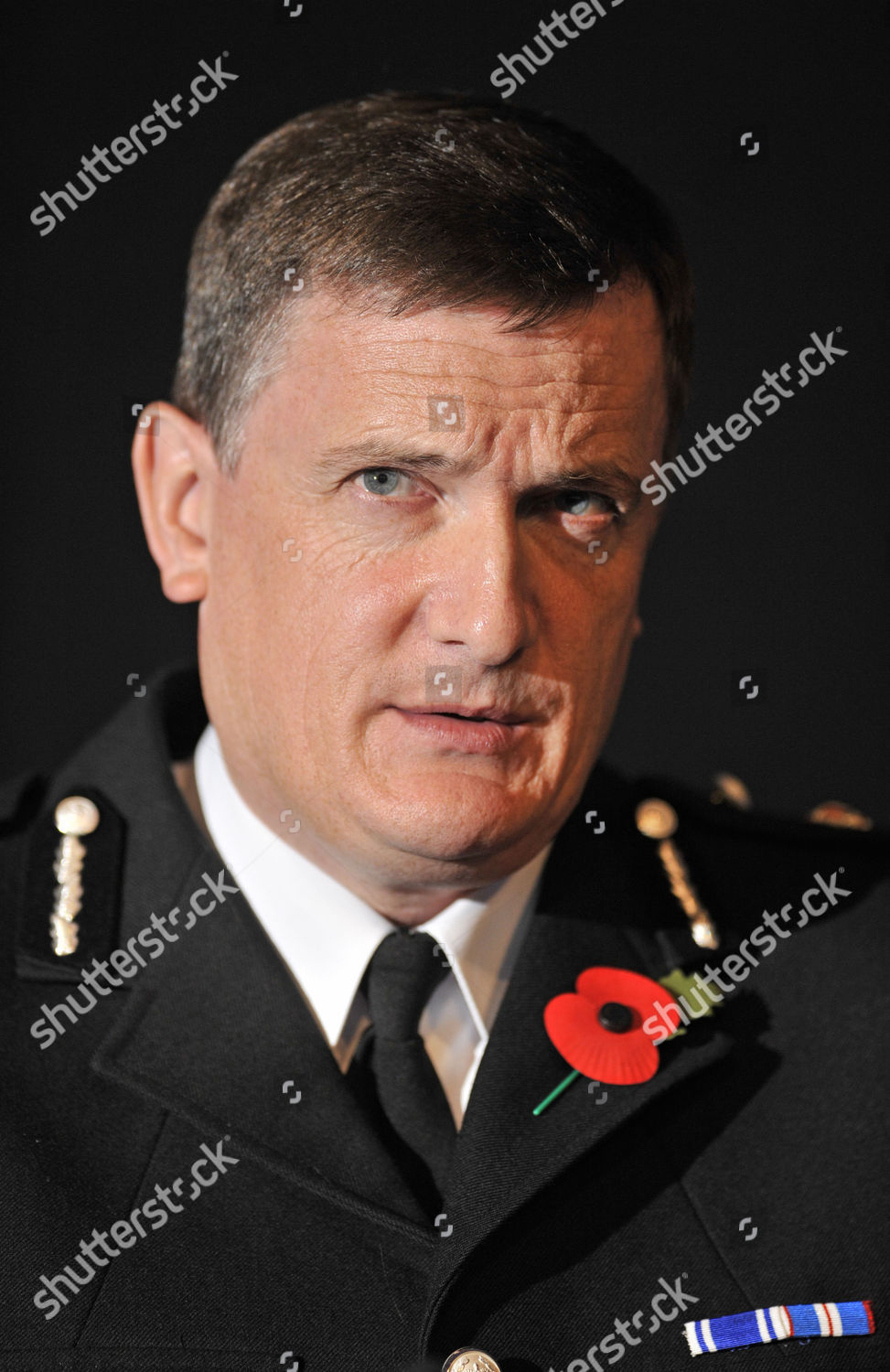 North Yorkshire Chief Constable Graham Maxwell Editorial Stock Photo ...