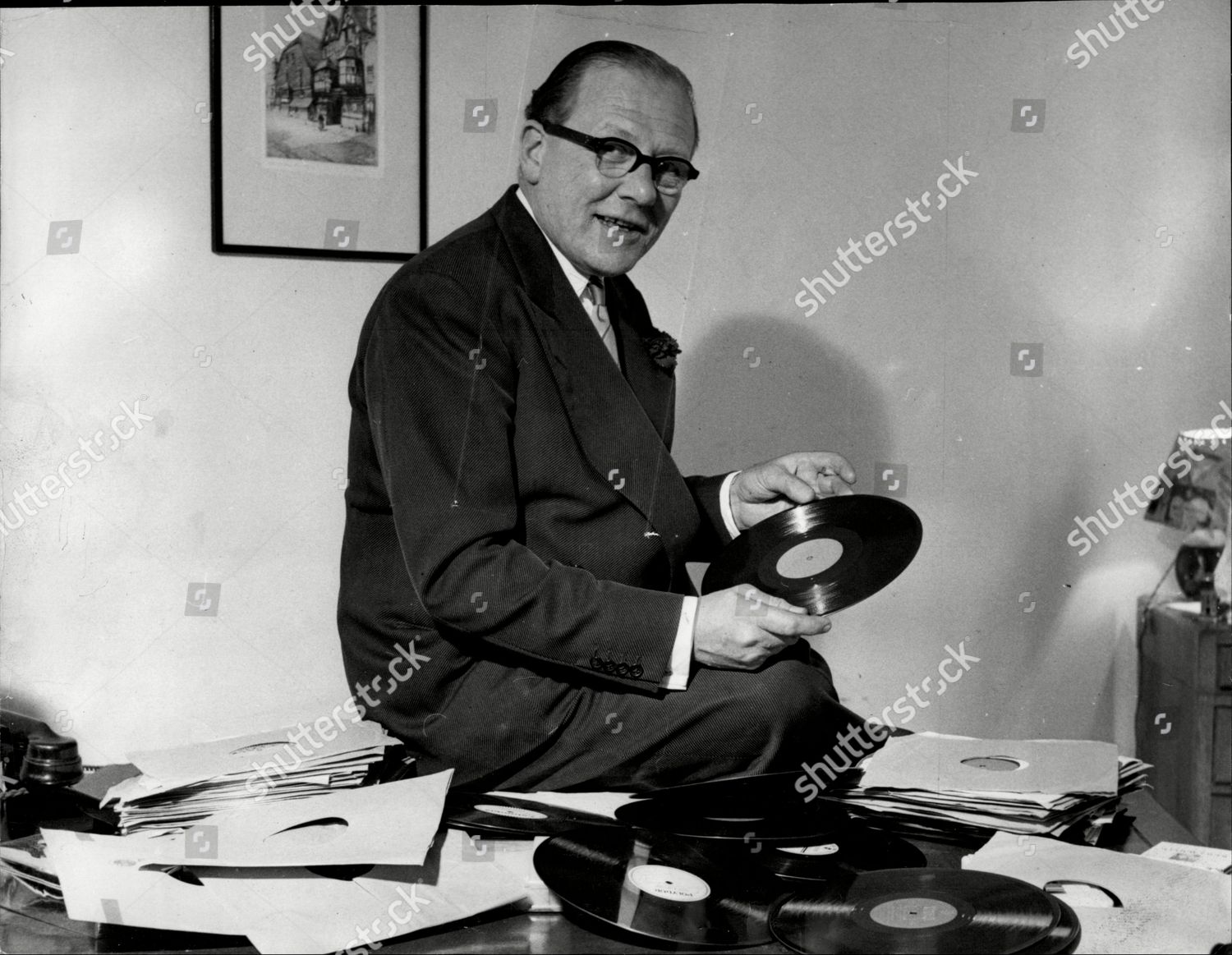 Jack Payne Bbc Dance Band Leader Editorial Stock Photo - Stock Image ...