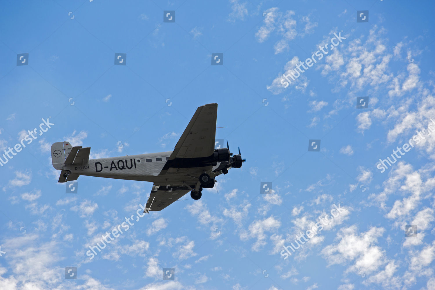 Junkers Ju52 Known Tante Ju German Editorial Stock Photo - Stock Image | Shutterstock