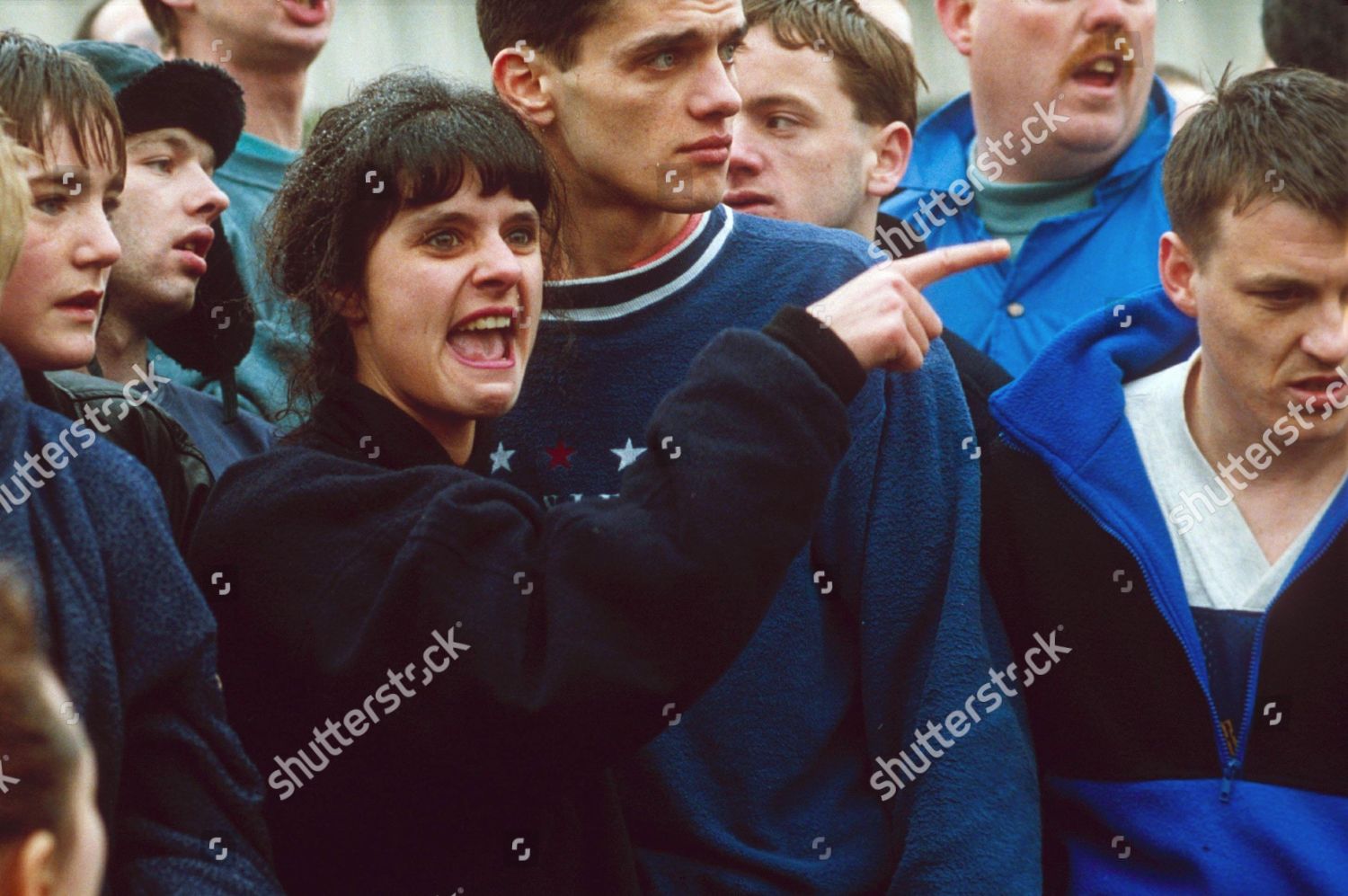 Demonstration Outside Court Bootle Liverpool Where Editorial Stock ...