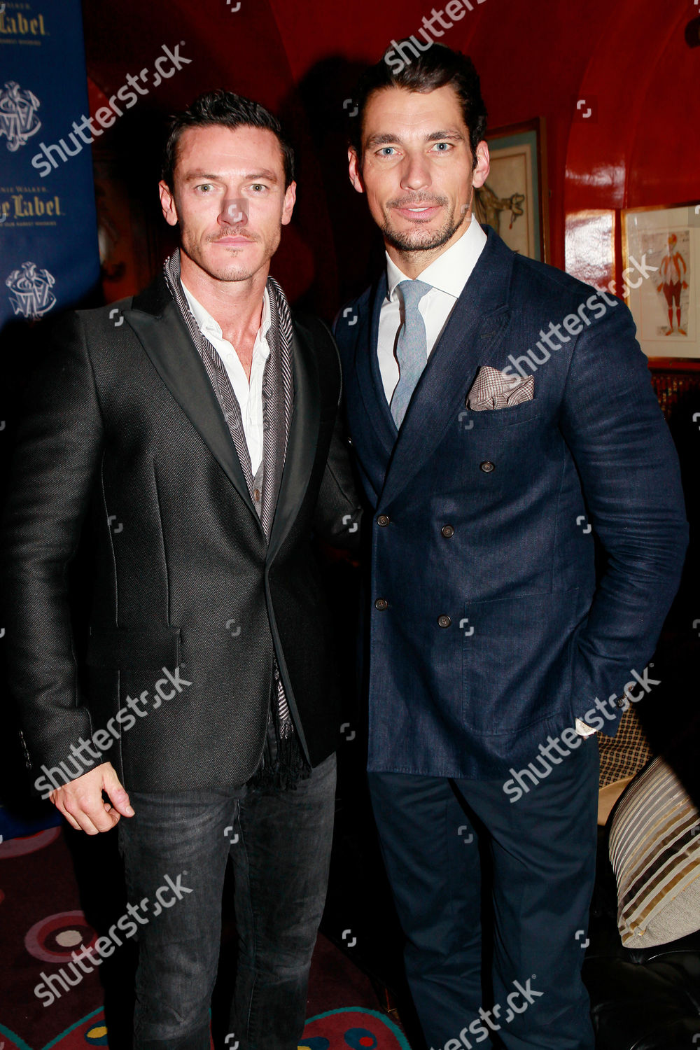 Luke Evans David Gandy Editorial Stock Photo - Stock Image | Shutterstock